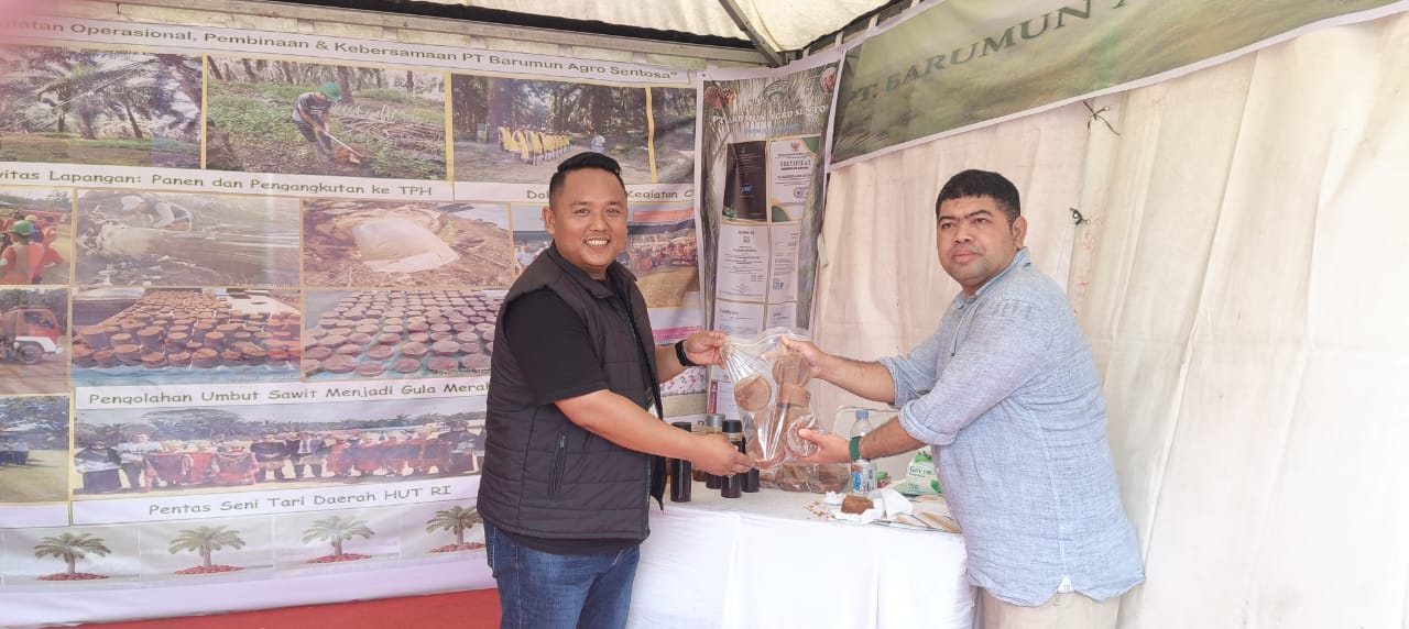 Gula Merah Sawit PT BAS Jadi Sorotan di Paluta Expo 2025 - GEMA TIPIKOR